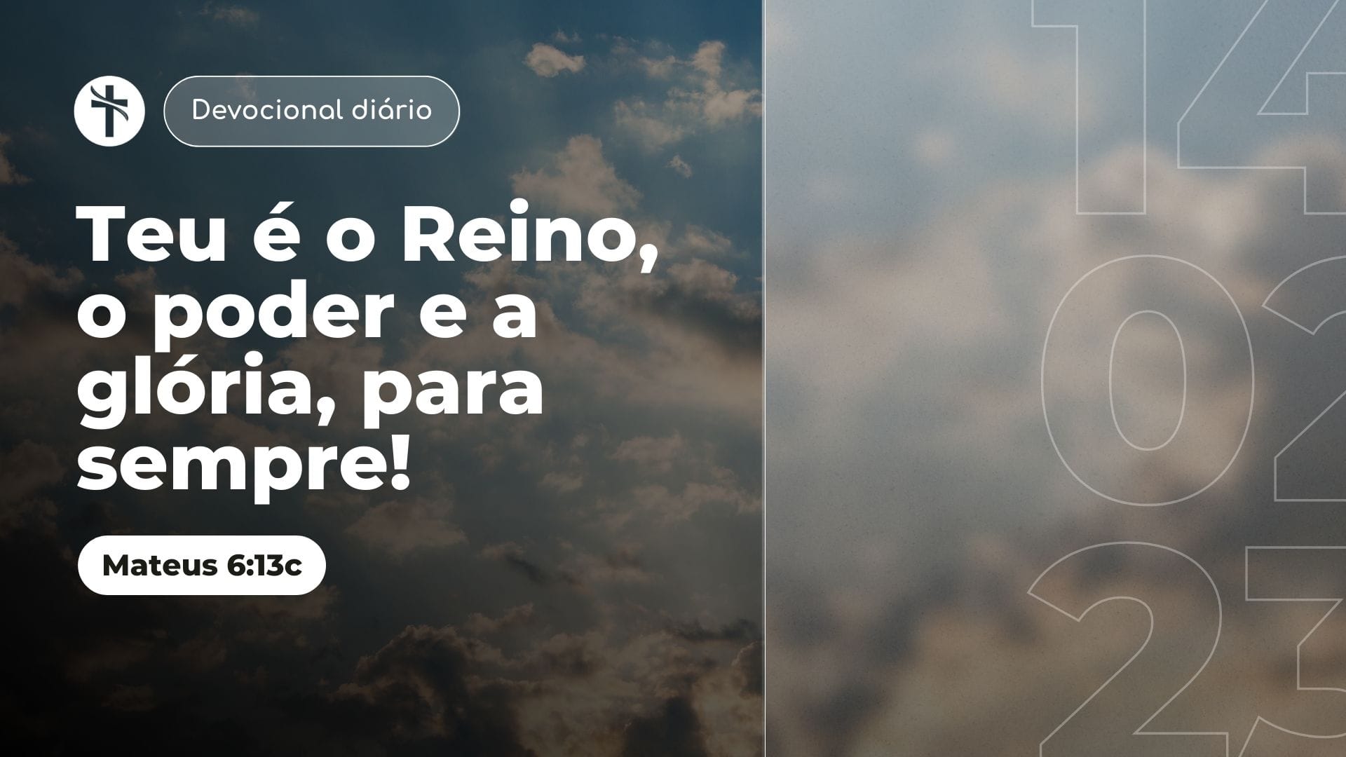 💫 Teu é O Reino, O Poder E A Glória, Para Sempre! - Blog Igreja Batista ...